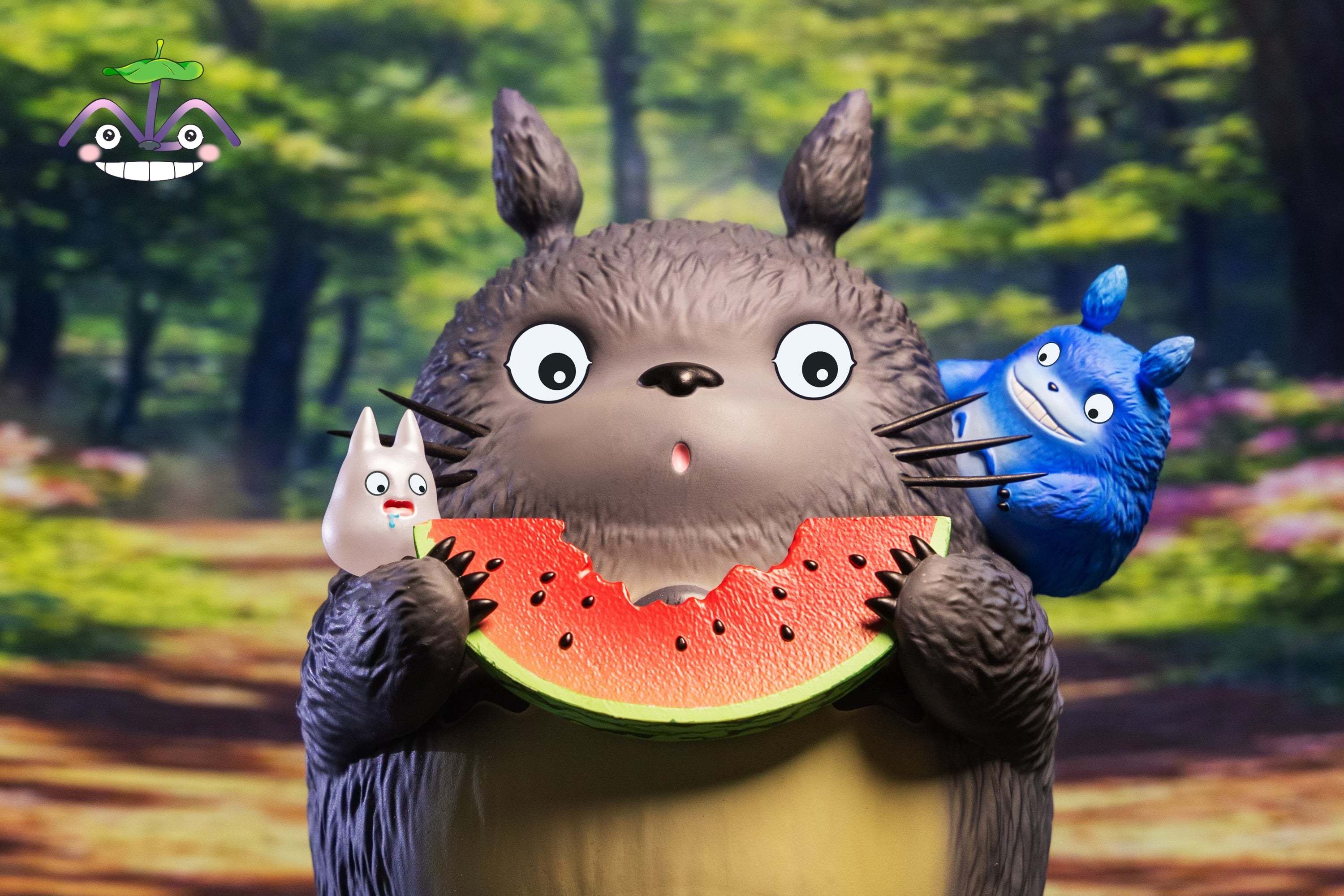 My Neighbor Totoro LM Studio Totoro Eating Watermelon | Kho Mô Hình