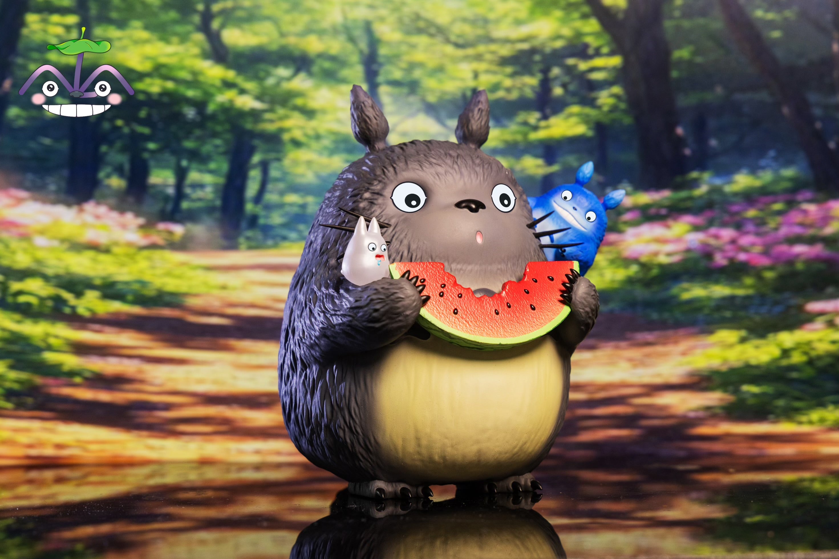 My Neighbor Totoro LM Studio Totoro Eating Watermelon | Kho Mô Hình
